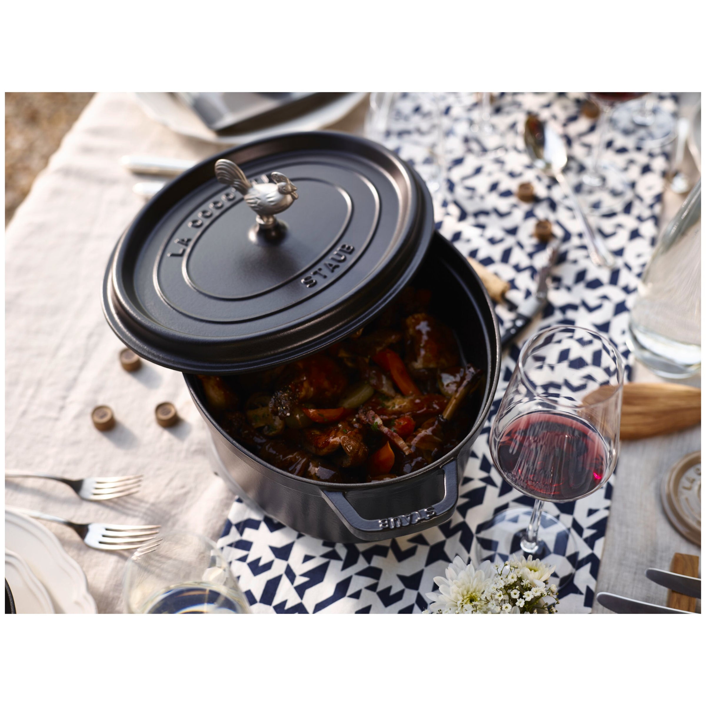 Staub | Knobs - Rooster — Athens Cooks