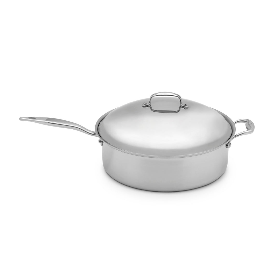 Heritage Steel | Titanium Series 8 Quart Family Sauté with Lid — Athens ...