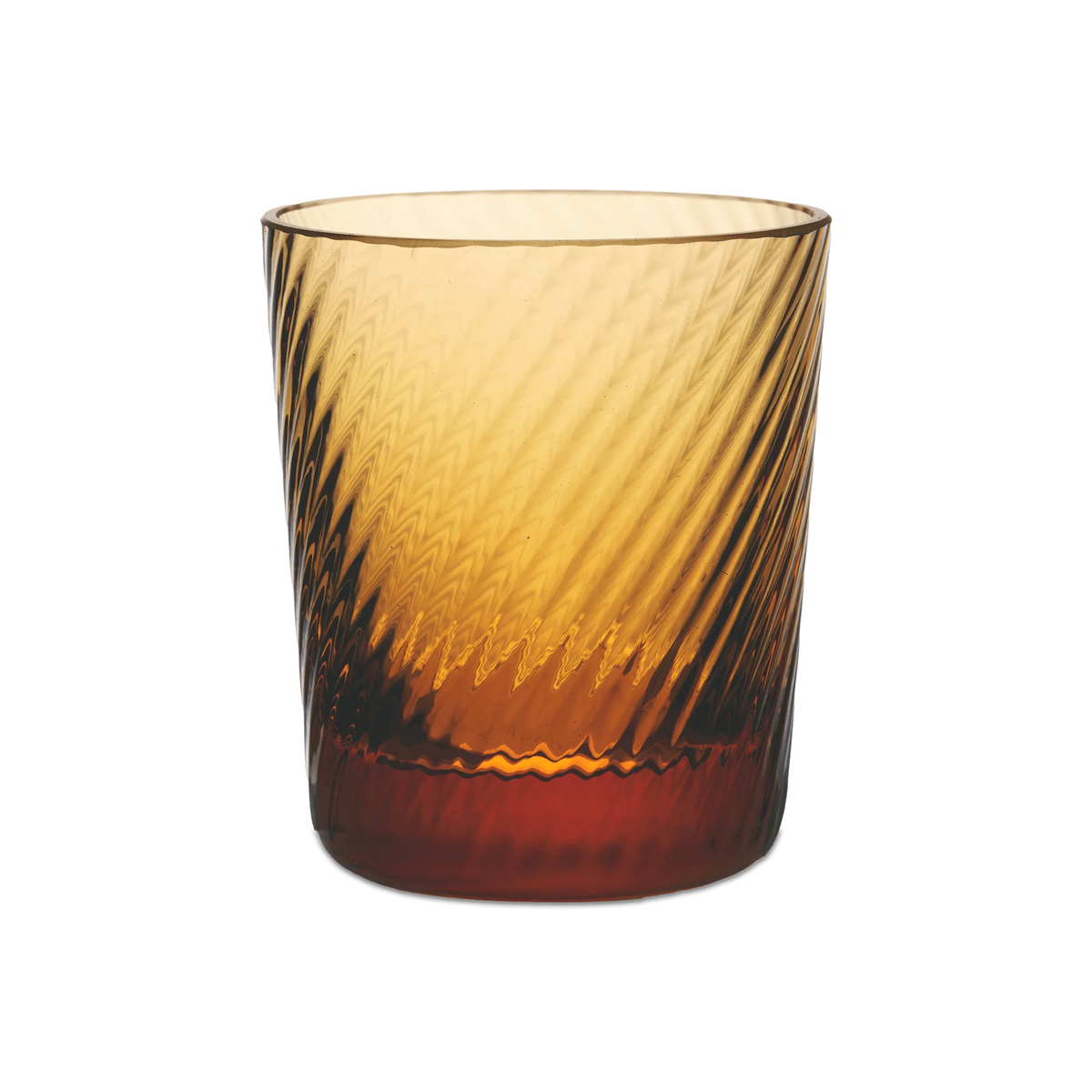 Match | Lando Shot Glass, Amber, Twist — Athens Cooks