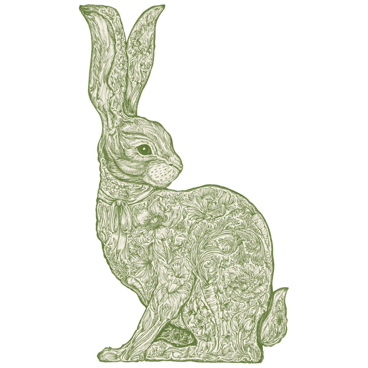 Hester & Cook | Easter Collection - Die-Cut Greenhouse Hare Placemats ...