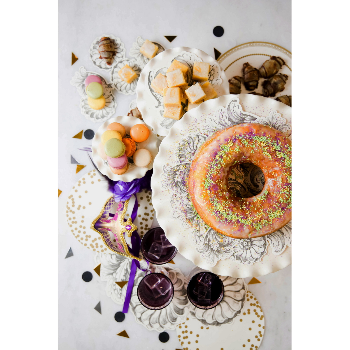 Hester & Cook | Gold Celebration Collection - Gold Confetti Runner ...